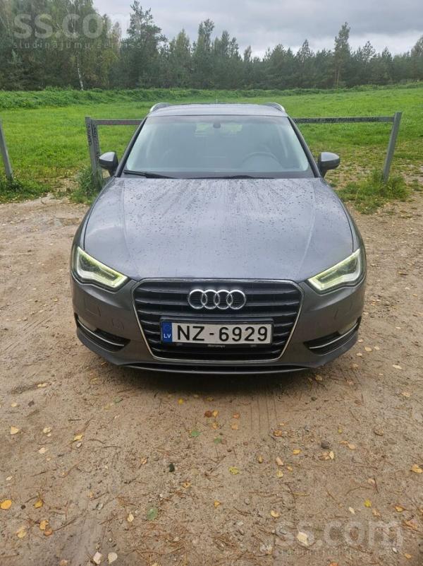 Grey Audi A3 2013 in Riga, with an engine capacity of 1.60 L and mileage of 354 thousand km for 6500 €, photo 1 on AUTOMOTO.COM.LV