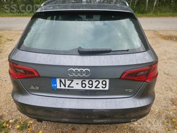 Grey Audi A3 2013 in Riga, with an engine capacity of 1.60 L and mileage of 354 thousand km for 6500 €, photo 3 on AUTOMOTO.COM.LV