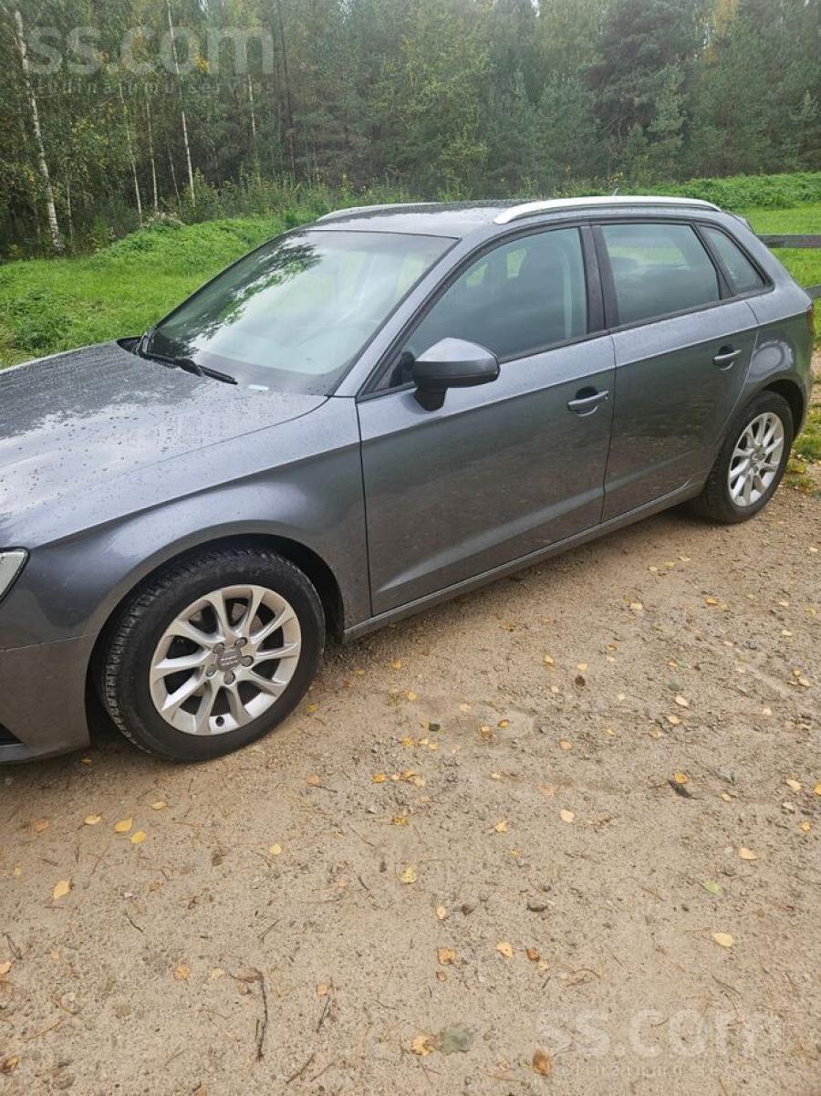 Grey Audi A3 2013 in Riga, with an engine capacity of 1.60 L and mileage of 354 thousand km for 6500 €, photo 4 on AUTOMOTO.COM.LV