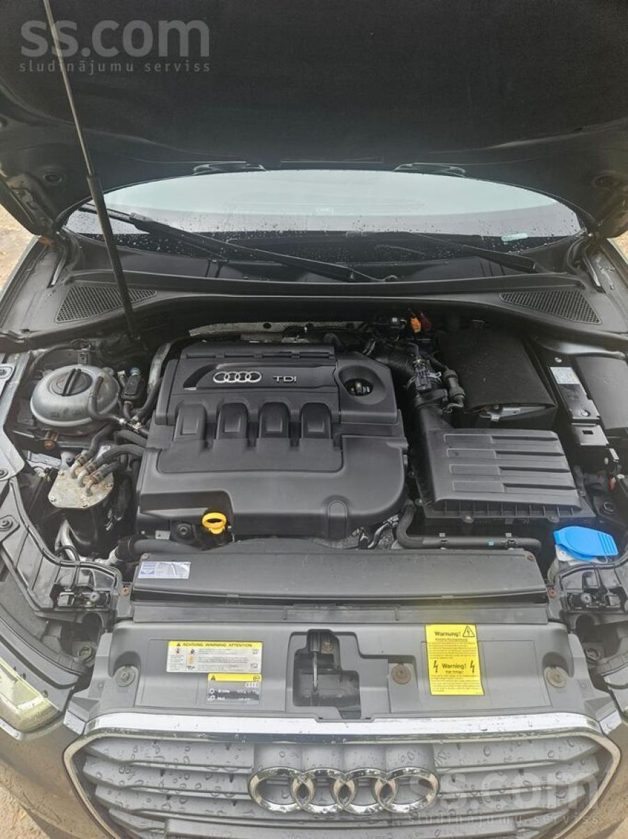 Grey Audi A3 2013 in Riga, with an engine capacity of 1.60 L and mileage of 354 thousand km for 6500 €, photo 7 on AUTOMOTO.COM.LV