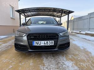 Grey Audi A3 2014 in Daugavpils, with an engine capacity of 2.00 L and mileage of 180 thousand km for 12900 €, photo  on AUTOMOTO.COM.LV