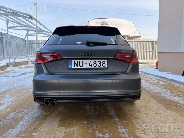 Pelēks Audi A3 2014 Daugavpils, ar dzinēja tilpumu 2.00 L un nobraukumu 180 tūkst. km par 12900 €, foto 4 vietnē AUTOMOTO.COM.LV