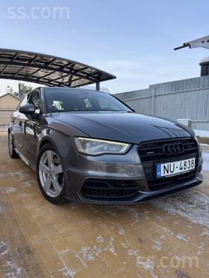 Pelēks Audi A3 2014 Daugavpils, ar dzinēja tilpumu 2.00 L un nobraukumu 180 tūkst. km par 12900 €, foto 5 vietnē AUTOMOTO.COM.LV
