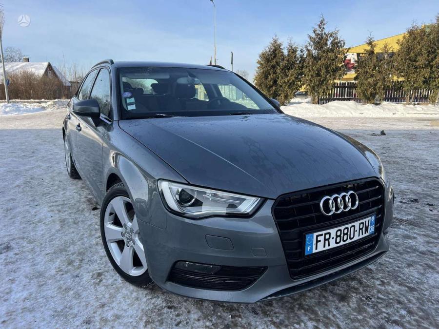 Pelēks Audi A3 2014 Klaipėda, ar dzinēja tilpumu 1.39 L un nobraukumu 120 tūkst. km par 7300 €, foto 1 vietnē AUTOMOTO.COM.LV