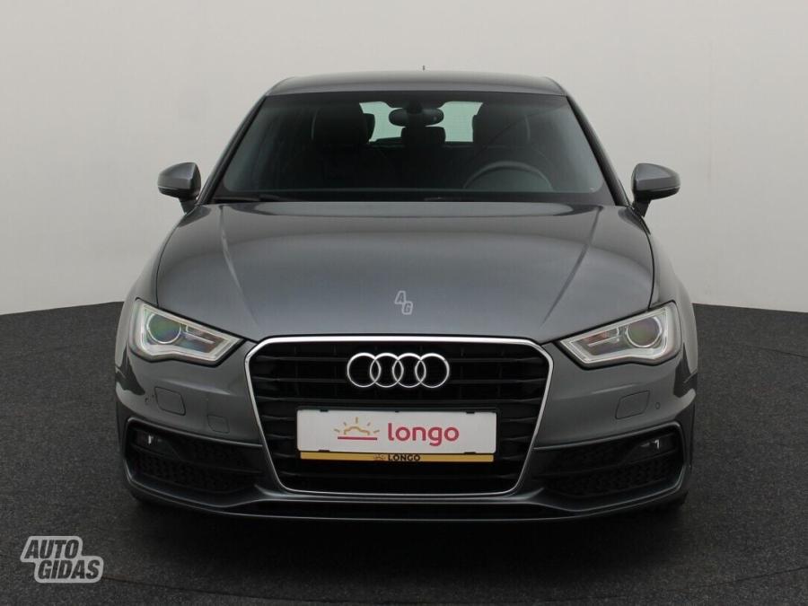 Grey Audi A3 2014 in Vilnius, with an engine capacity of 1.40 L and mileage of 238 thousand km for 9899 €, photo 3 on AUTOMOTO.COM.LV