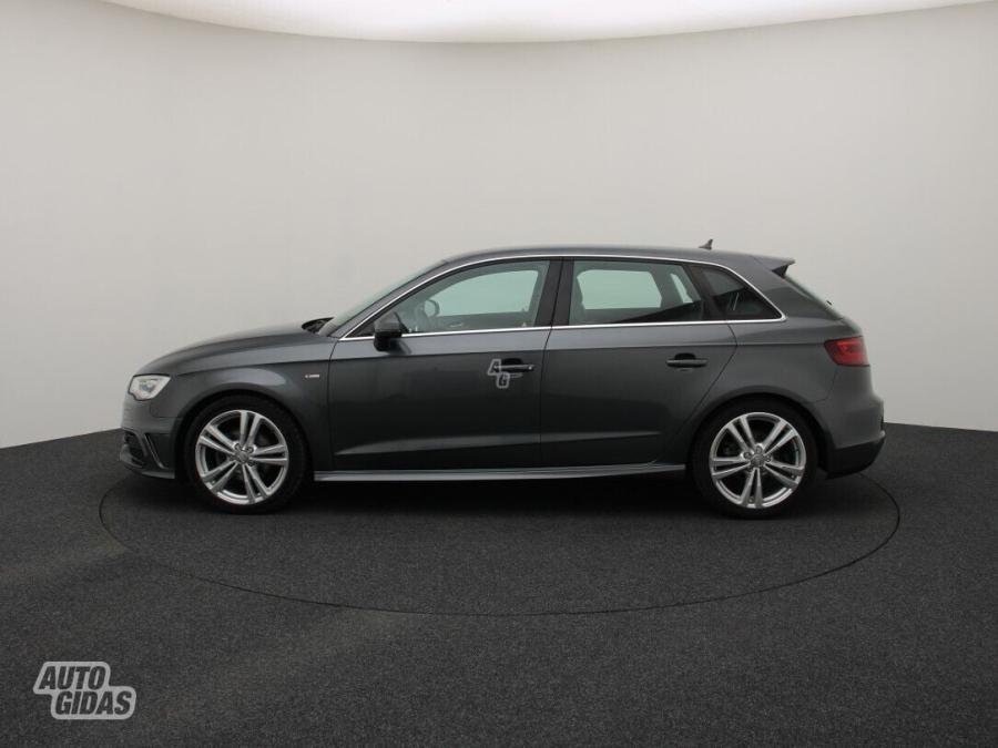 Grey Audi A3 2014 in Vilnius, with an engine capacity of 1.40 L and mileage of 238 thousand km for 9899 €, photo 6 on AUTOMOTO.COM.LV