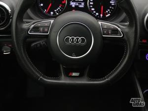 Grey Audi A3 2014 in Vilnius, with an engine capacity of 1.40 L and mileage of 238 thousand km for 9899 €, photo 18 on AUTOMOTO.COM.LV