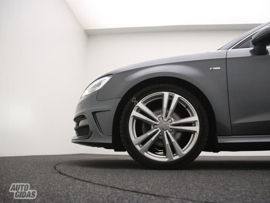 Grey Audi A3 2014 in Vilnius, with an engine capacity of 1.40 L and mileage of 238 thousand km for 9899 €, photo 28 on AUTOMOTO.COM.LV