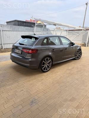 Pelēks Audi A3 2014 Daugavpils, ar dzinēja tilpumu 2.00 L un nobraukumu 180 tūkst. km par 12900 €, foto 3 vietnē AUTOMOTO.COM.LV
