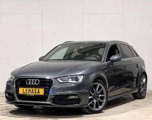 Grey Audi A3 2014 in Klaipeda, with an engine capacity of 1.39 L and mileage of 255 thousand km for 8999 €, photo  on AUTOMOTO.COM.LV