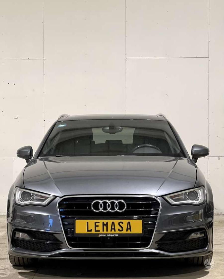 Grey Audi A3 2014 in Klaipeda, with an engine capacity of 1.39 L and mileage of 255 thousand km for 8999 €, photo 6 on AUTOMOTO.COM.LV