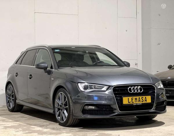 Grey Audi A3 2014 in Klaipeda, with an engine capacity of 1.39 L and mileage of 255 thousand km for 8999 €, photo 10 on AUTOMOTO.COM.LV