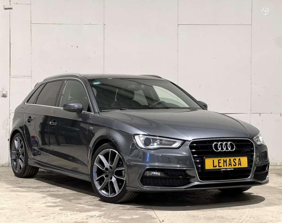 Grey Audi A3 2014 in Klaipeda, with an engine capacity of 1.39 L and mileage of 255 thousand km for 8999 €, photo 16 on AUTOMOTO.COM.LV