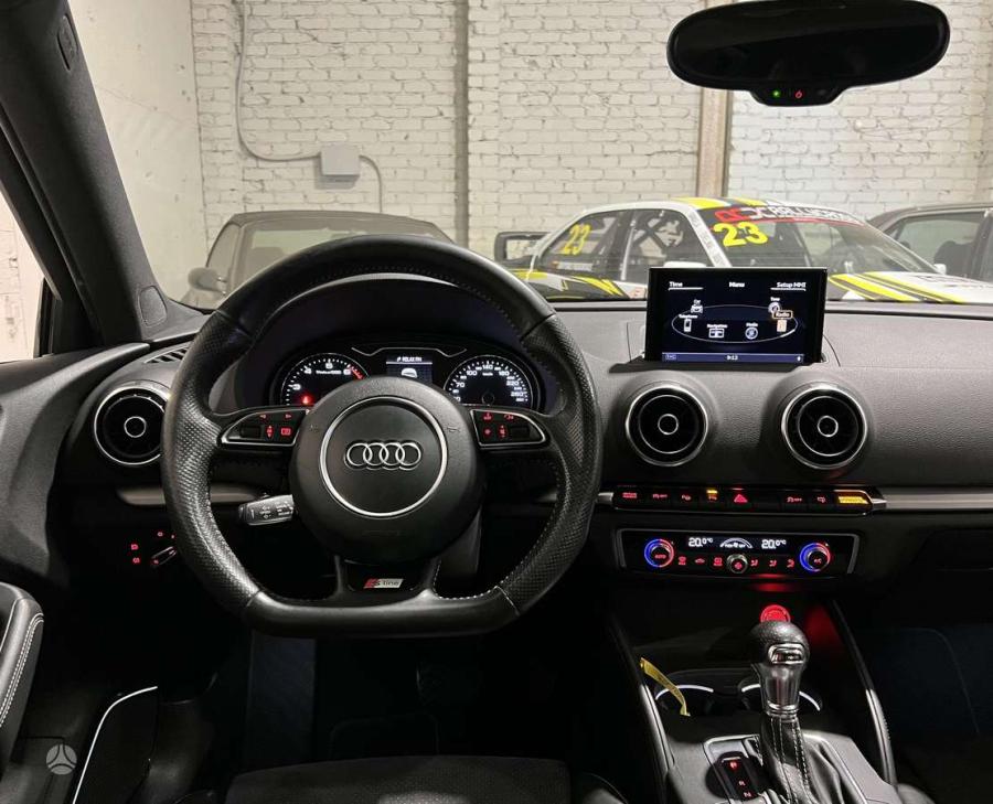 Grey Audi A3 2014 in Klaipeda, with an engine capacity of 1.39 L and mileage of 255 thousand km for 8999 €, photo 32 on AUTOMOTO.COM.LV