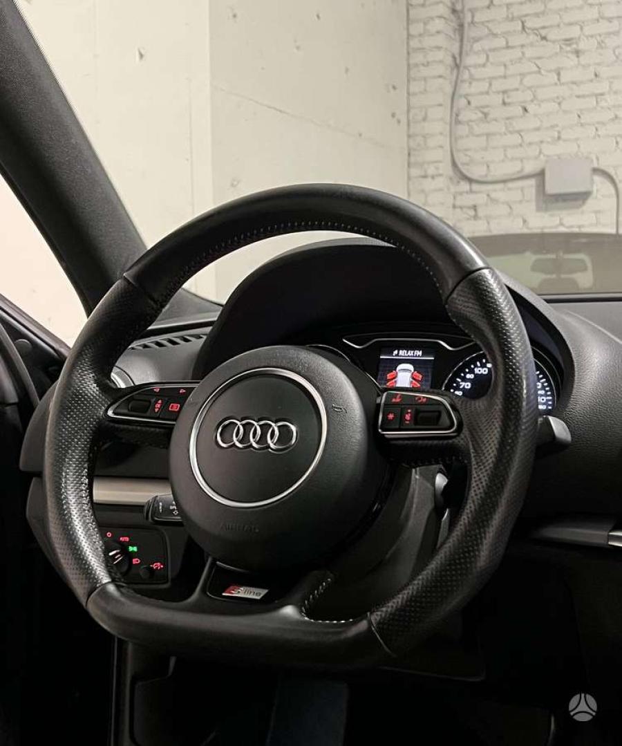 Grey Audi A3 2014 in Klaipeda, with an engine capacity of 1.39 L and mileage of 255 thousand km for 8999 €, photo 38 on AUTOMOTO.COM.LV