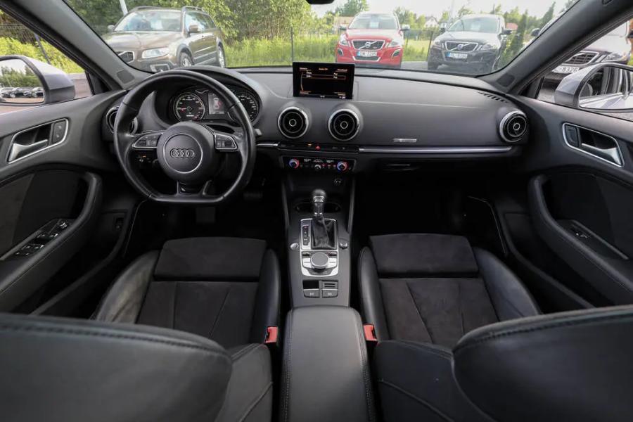 Pelēks Audi A3 2014 Jelgava, ar dzinēja tilpumu 1.40 L un nobraukumu 263 tūkst. km par 9990 €, foto 15 vietnē AUTOMOTO.COM.LV