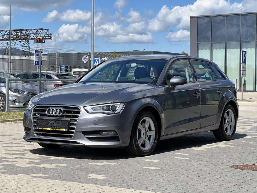 Grey Audi A3 2014 in Siauliai, with an engine capacity of 1.60 L and mileage of 219 thousand km for 9200 €, photo 3 on AUTOMOTO.COM.LV
