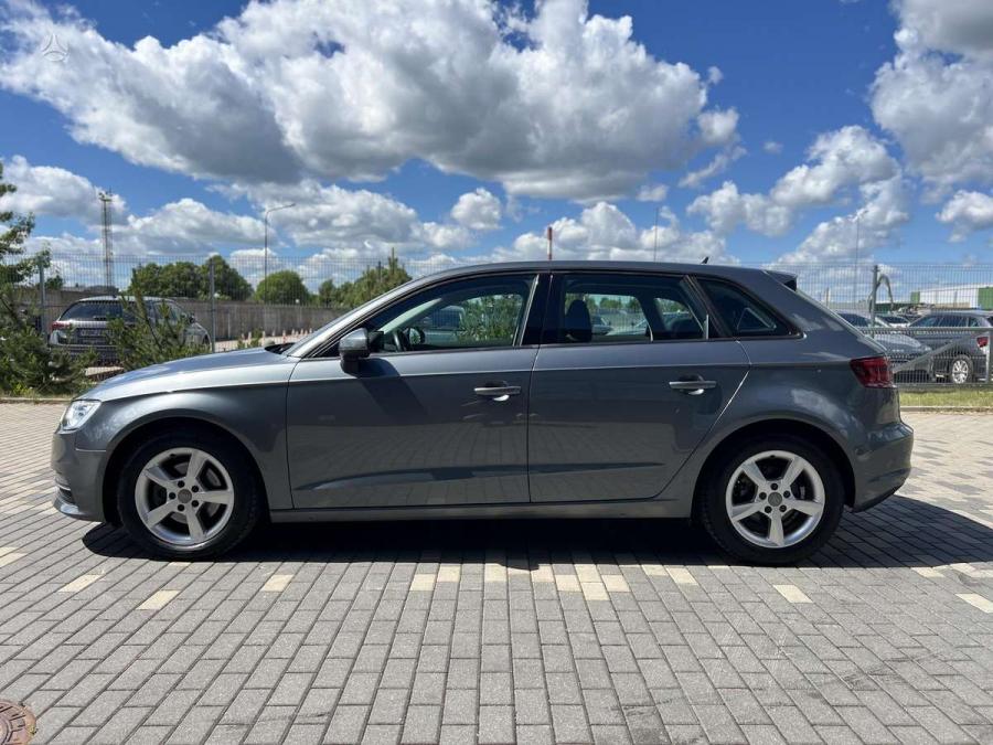 Grey Audi A3 2014 in Siauliai, with an engine capacity of 1.60 L and mileage of 219 thousand km for 9200 €, photo 6 on AUTOMOTO.COM.LV