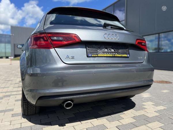Grey Audi A3 2014 in Siauliai, with an engine capacity of 1.60 L and mileage of 219 thousand km for 9200 €, photo 9 on AUTOMOTO.COM.LV