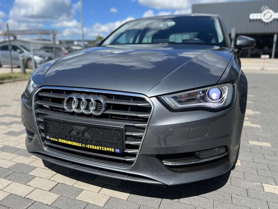 Grey Audi A3 2014 in Siauliai, with an engine capacity of 1.60 L and mileage of 219 thousand km for 9200 €, photo 11 on AUTOMOTO.COM.LV