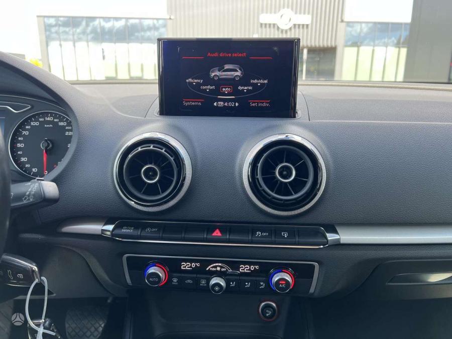 Grey Audi A3 2014 in Siauliai, with an engine capacity of 1.60 L and mileage of 219 thousand km for 9200 €, photo 16 on AUTOMOTO.COM.LV