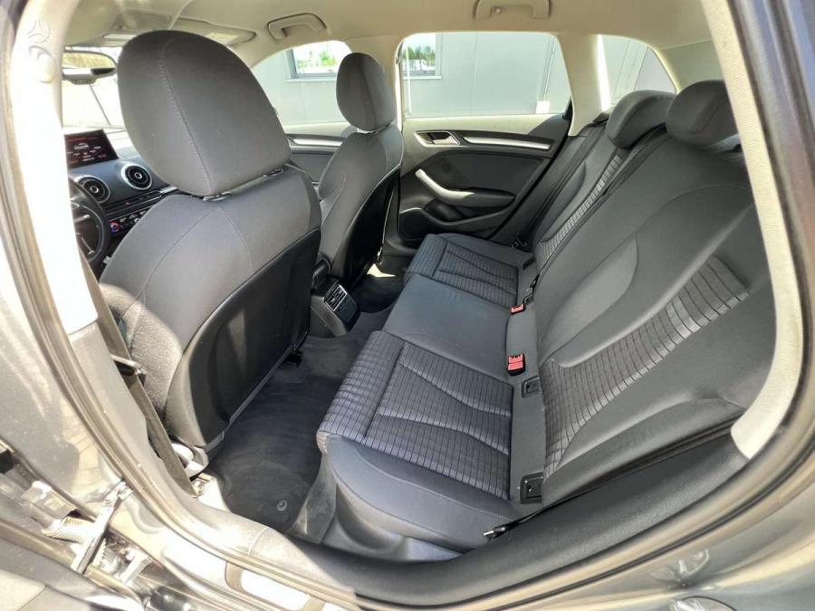 Grey Audi A3 2014 in Siauliai, with an engine capacity of 1.60 L and mileage of 219 thousand km for 9200 €, photo 21 on AUTOMOTO.COM.LV