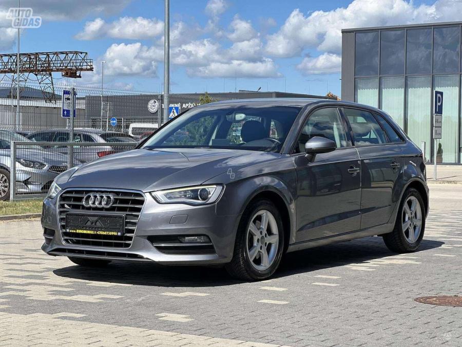 Grey Audi A3 2014 in Siauliai, with an engine capacity of 1.60 L and mileage of 219 thousand km for 9200 €, photo 3 on AUTOMOTO.COM.LV