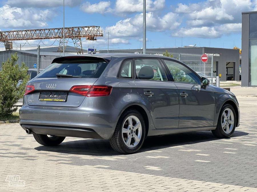 Grey Audi A3 2014 in Siauliai, with an engine capacity of 1.60 L and mileage of 219 thousand km for 9200 €, photo 8 on AUTOMOTO.COM.LV