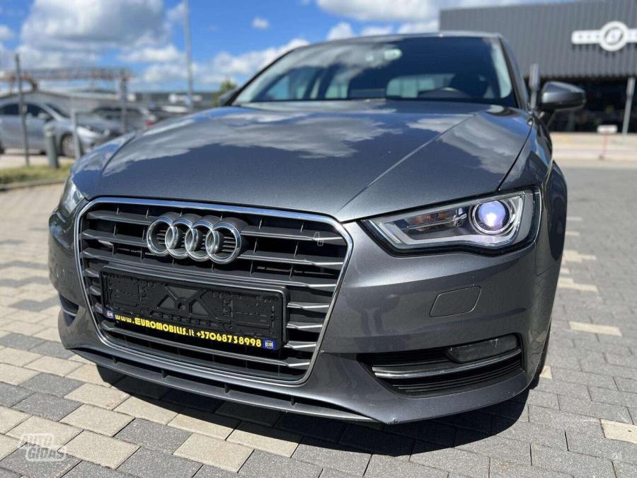 Grey Audi A3 2014 in Siauliai, with an engine capacity of 1.60 L and mileage of 219 thousand km for 9200 €, photo 11 on AUTOMOTO.COM.LV