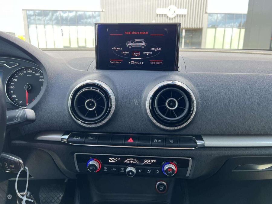 Grey Audi A3 2014 in Siauliai, with an engine capacity of 1.60 L and mileage of 219 thousand km for 9200 €, photo 16 on AUTOMOTO.COM.LV