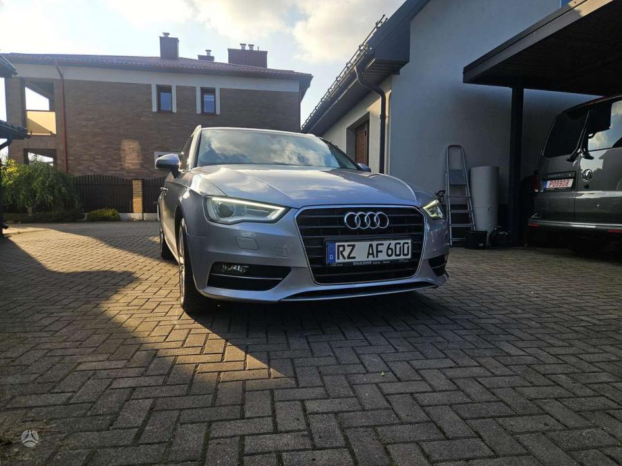 Grey Audi A3 2014 in Radviliskis, with an engine capacity of 1.60 L and mileage of 250 thousand km for 7300 €, photo 9 on AUTOMOTO.COM.LV