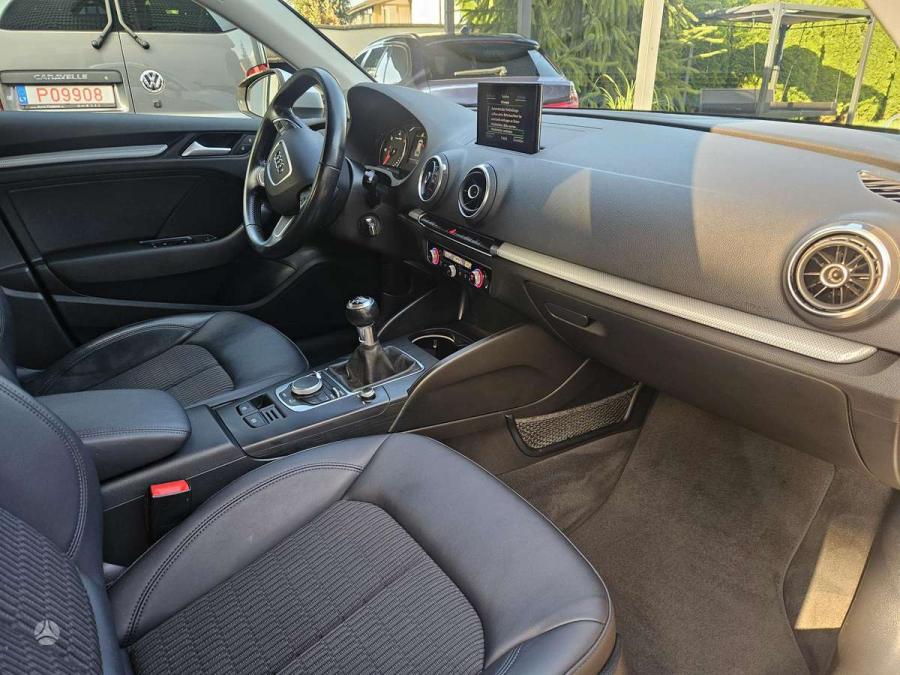 Grey Audi A3 2014 in Radviliskis, with an engine capacity of 1.60 L and mileage of 250 thousand km for 7300 €, photo 11 on AUTOMOTO.COM.LV