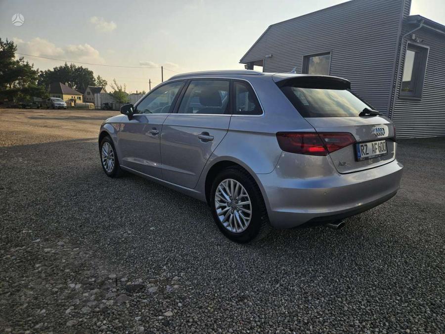 Grey Audi A3 2014 in Radviliskis, with an engine capacity of 1.60 L and mileage of 250 thousand km for 7300 €, photo 34 on AUTOMOTO.COM.LV