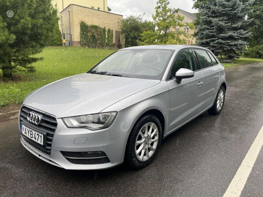 Pelēks Audi A3 2014 Panevēža, ar dzinēja tilpumu 1.60 L un nobraukumu 224 tūkst. km par 6700 €, foto 1 vietnē AUTOMOTO.COM.LV