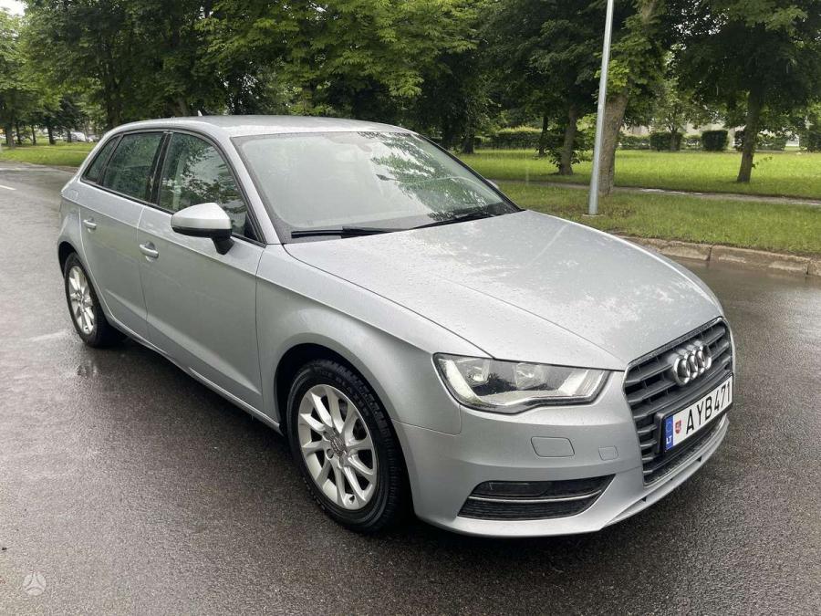 Pelēks Audi A3 2014 Panevēža, ar dzinēja tilpumu 1.60 L un nobraukumu 224 tūkst. km par 6700 €, foto 4 vietnē AUTOMOTO.COM.LV