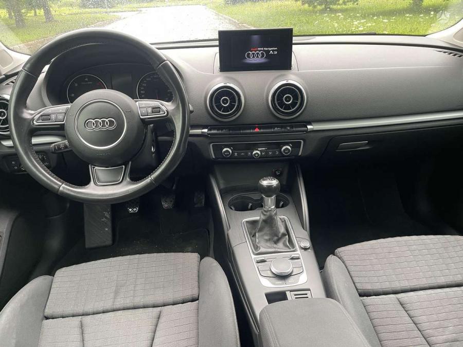 Pelēks Audi A3 2014 Panevēža, ar dzinēja tilpumu 1.60 L un nobraukumu 224 tūkst. km par 6700 €, foto 10 vietnē AUTOMOTO.COM.LV
