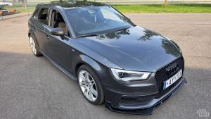Pelēks Audi A3 2014 Kauņa, ar dzinēja tilpumu 2.00 L un nobraukumu 289 tūkst. km par 11800 €, foto 5 vietnē AUTOMOTO.COM.LV