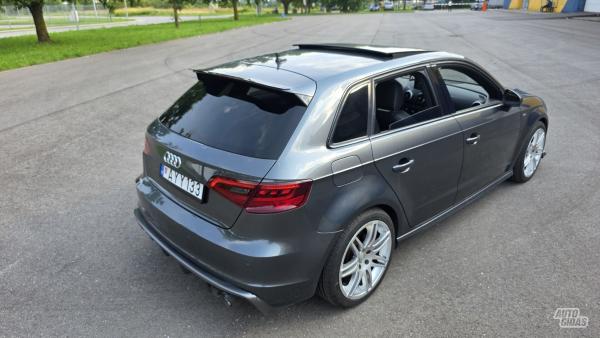 Pelēks Audi A3 2014 Kauņa, ar dzinēja tilpumu 2.00 L un nobraukumu 289 tūkst. km par 11800 €, foto 5 vietnē AUTOMOTO.COM.LV