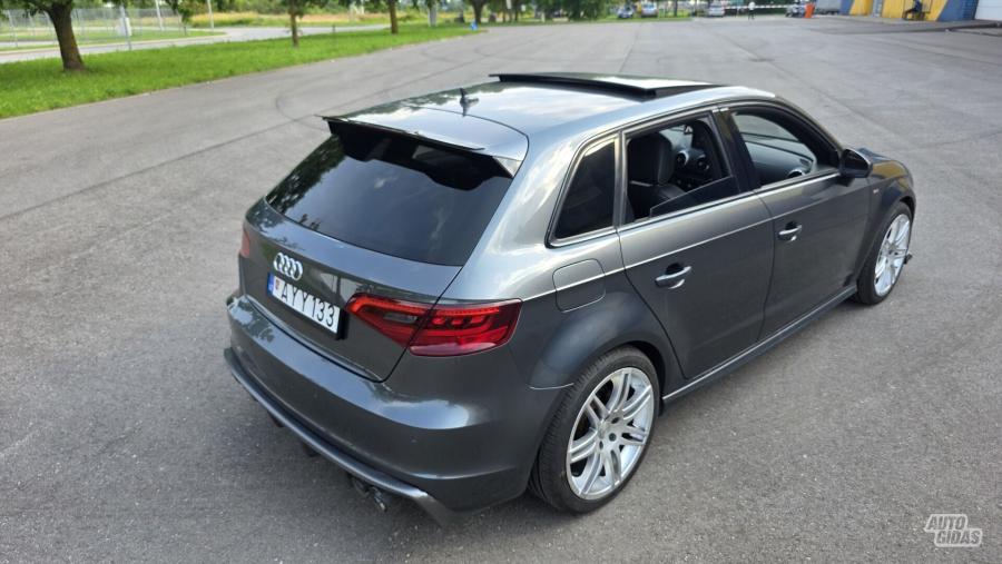 Pelēks Audi A3 2014 Kauņa, ar dzinēja tilpumu 2.00 L un nobraukumu 289 tūkst. km par 11800 €, foto 6 vietnē AUTOMOTO.COM.LV