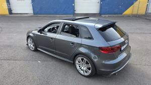 Pelēks Audi A3 2014 Kauņa, ar dzinēja tilpumu 2.00 L un nobraukumu 289 tūkst. km par 11800 €, foto 7 vietnē AUTOMOTO.COM.LV