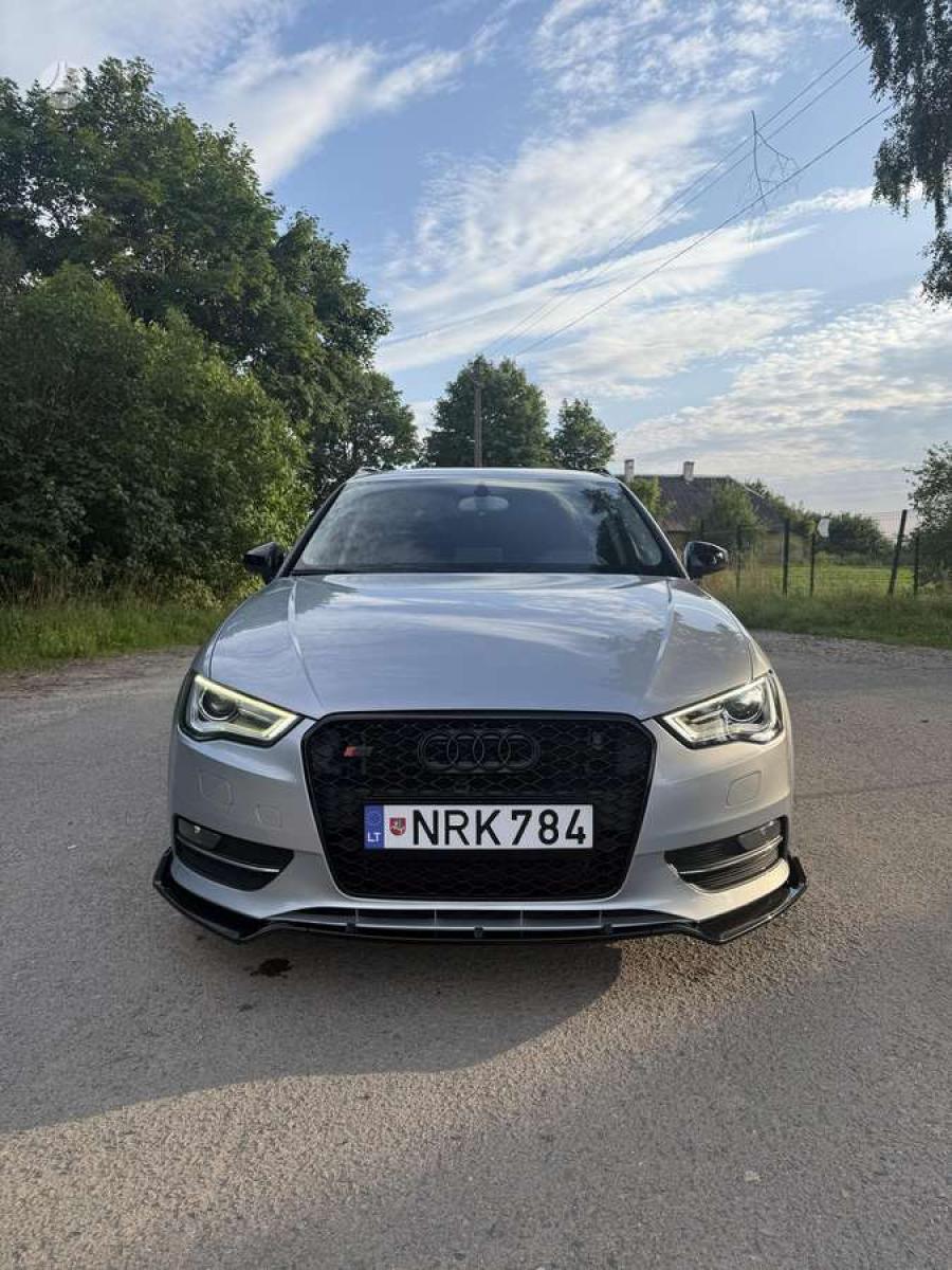 Pelēks Audi A3 2014 Viļņa, ar dzinēja tilpumu 1.60 L un nobraukumu 283 tūkst. km par 9100 €, foto 1 vietnē AUTOMOTO.COM.LV