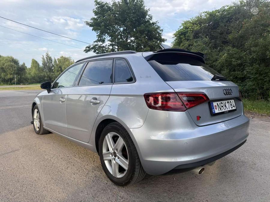 Pelēks Audi A3 2014 Viļņa, ar dzinēja tilpumu 1.60 L un nobraukumu 283 tūkst. km par 9100 €, foto 5 vietnē AUTOMOTO.COM.LV