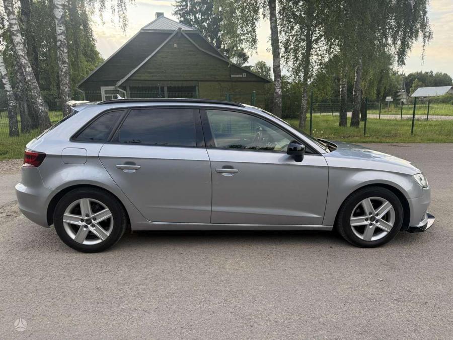 Pelēks Audi A3 2014 Viļņa, ar dzinēja tilpumu 1.60 L un nobraukumu 283 tūkst. km par 9100 €, foto 8 vietnē AUTOMOTO.COM.LV