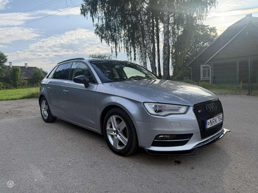 Pelēks Audi A3 2014 Viļņa, ar dzinēja tilpumu 1.60 L un nobraukumu 283 tūkst. km par 9100 €, foto 9 vietnē AUTOMOTO.COM.LV
