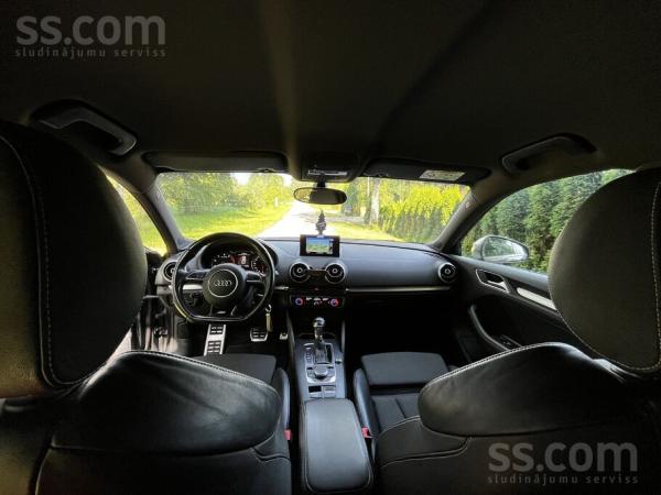 Grey Audi A3 2014 in Riga, with an engine capacity of 1.20 L and mileage of 308 thousand km for 11450 €, photo 7 on AUTOMOTO.COM.LV