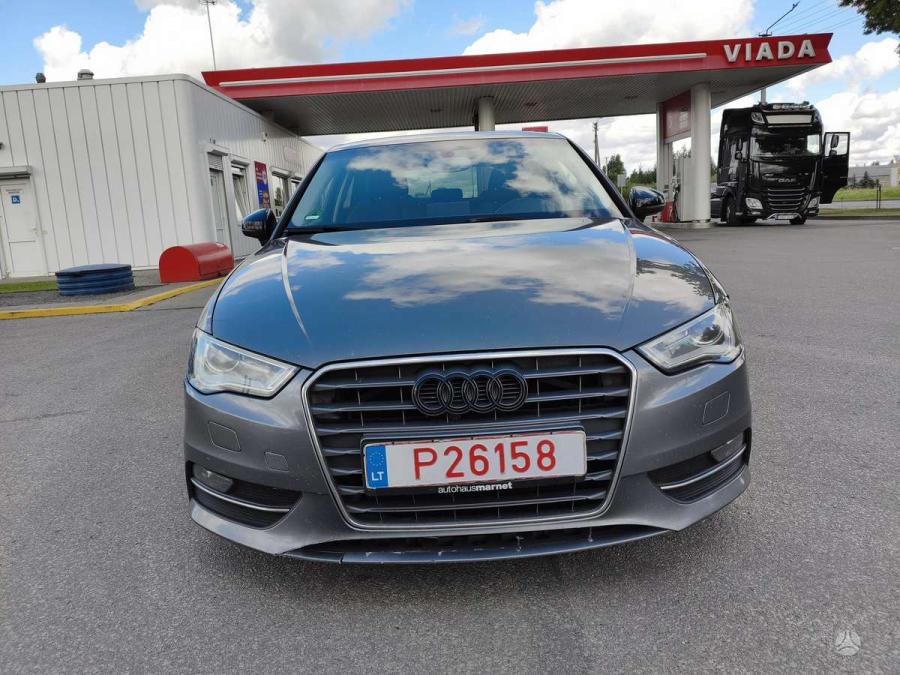Grey Audi A3 2014 in Panevezys, with an engine capacity of 1.97 L and mileage of 221 thousand km for 5100 €, photo 5 on AUTOMOTO.COM.LV