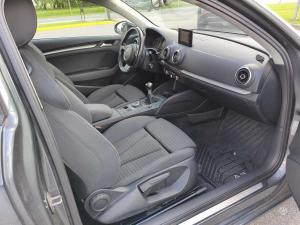 Grey Audi A3 2014 in Panevezys, with an engine capacity of 1.97 L and mileage of 221 thousand km for 5100 €, photo 6 on AUTOMOTO.COM.LV