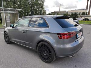 Grey Audi A3 2014 in Panevezys, with an engine capacity of 1.97 L and mileage of 221 thousand km for 5100 €, photo 7 on AUTOMOTO.COM.LV