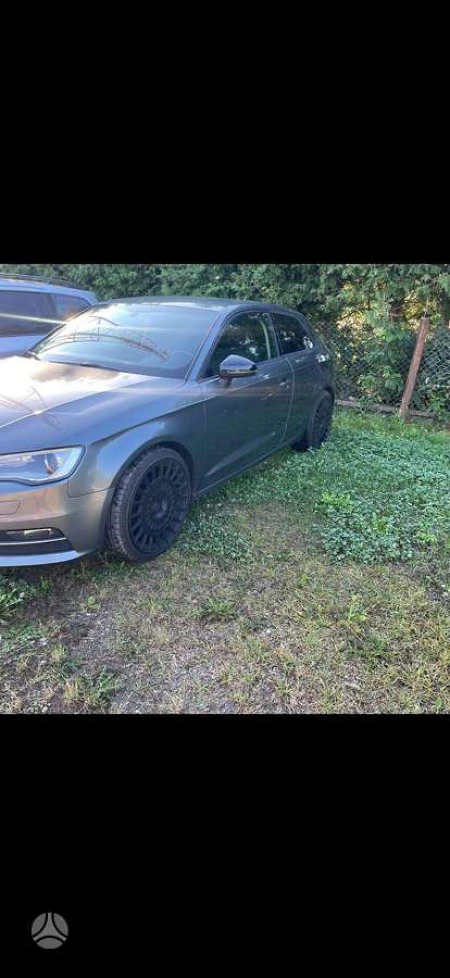 Grey Audi A3 2014 in Panevezys, with an engine capacity of 1.97 L and mileage of 221 thousand km for 5100 €, photo 15 on AUTOMOTO.COM.LV