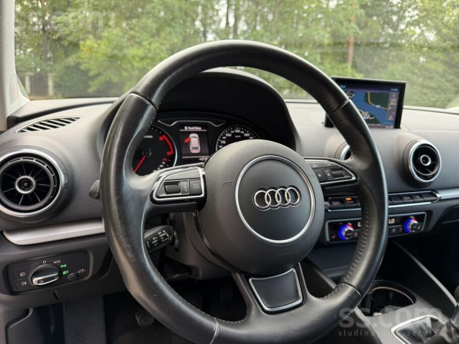 Pelēks Audi A3 2014 Ogre, ar dzinēja tilpumu 1.60 L un nobraukumu 270 tūkst. km par 7249 €, foto 15 vietnē AUTOMOTO.COM.LV